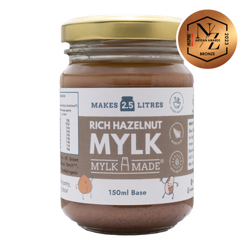 150ml/300ml/1L Jars and 5L Buckets – Mylk Made - Nut and Seed Mylk Bases