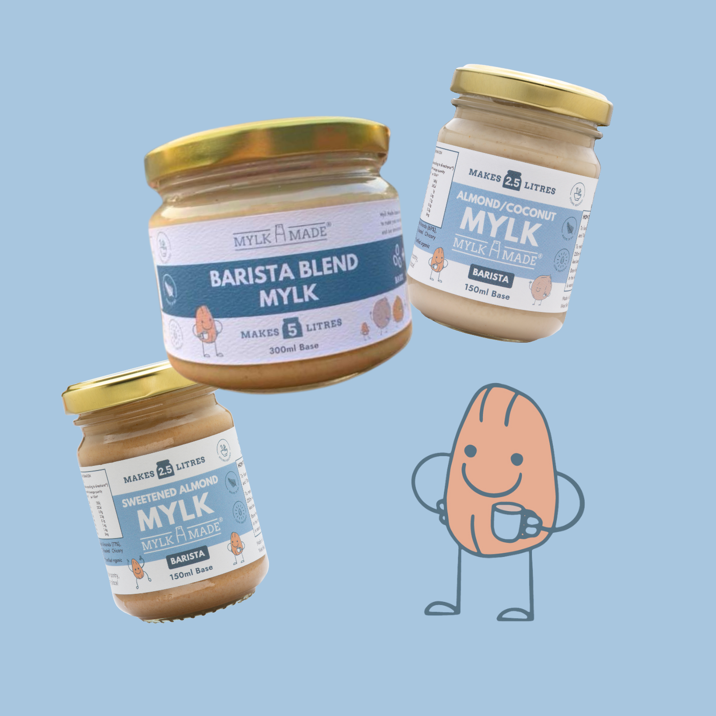 Barista Base Bundle 2 - save 15% – Mylk Made - Nut and Seed Mylk Bases