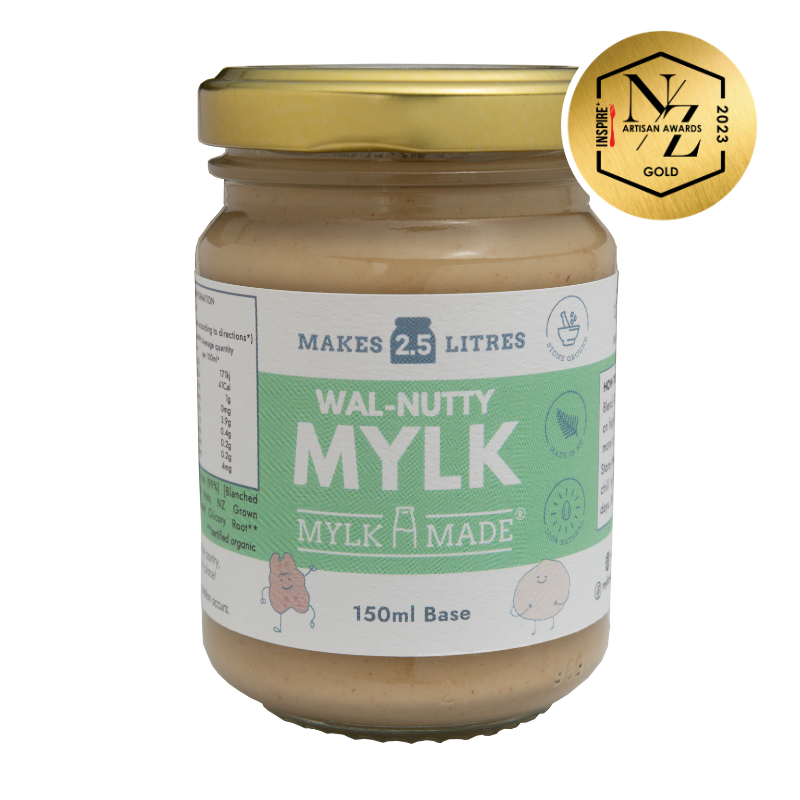 150ml/300ml/1L Jars and 5L Buckets – Mylk Made - Nut and Seed Mylk Bases