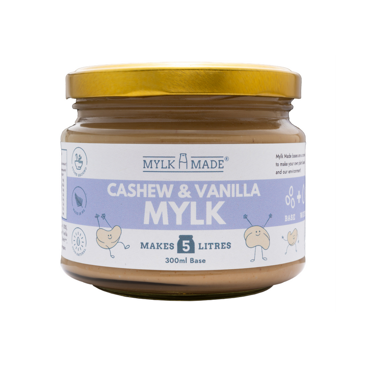 150ml/300ml/1L Jars and 5L Buckets – Mylk Made - Nut and Seed Mylk Bases